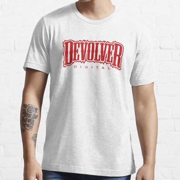 "Devolver Digital red" T-shirt for Sale by FbsArts | Redbubble | devolver digital t-shirts ...