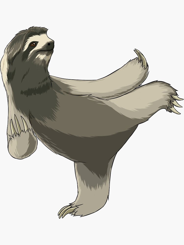 "This karate sloth design is the perfect gift for martial artists who ...