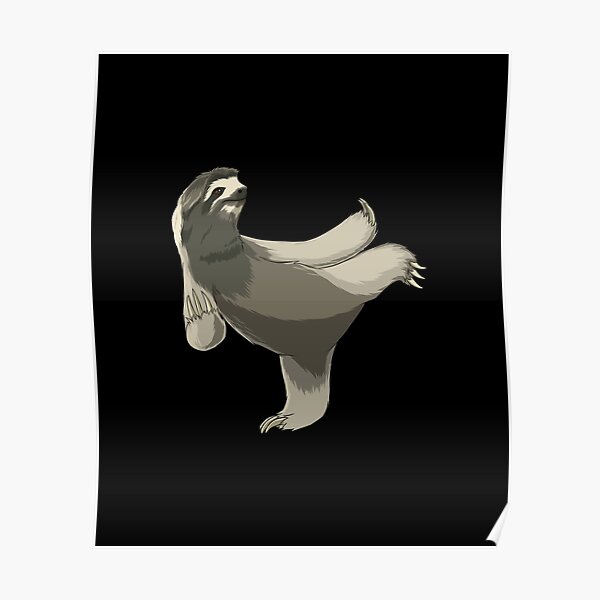 "This karate sloth design is the perfect gift for martial artists who ...