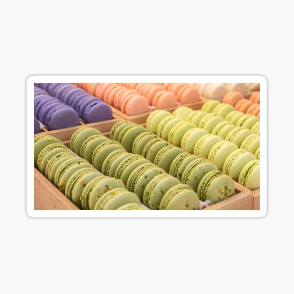 "Parisian Macaroons" Sticker for Sale by newburyboutique | Redbubble