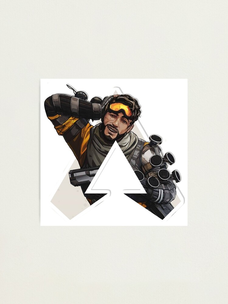 "Apex: Legends Mirage Logo Styled Design" Photographic Print by ...