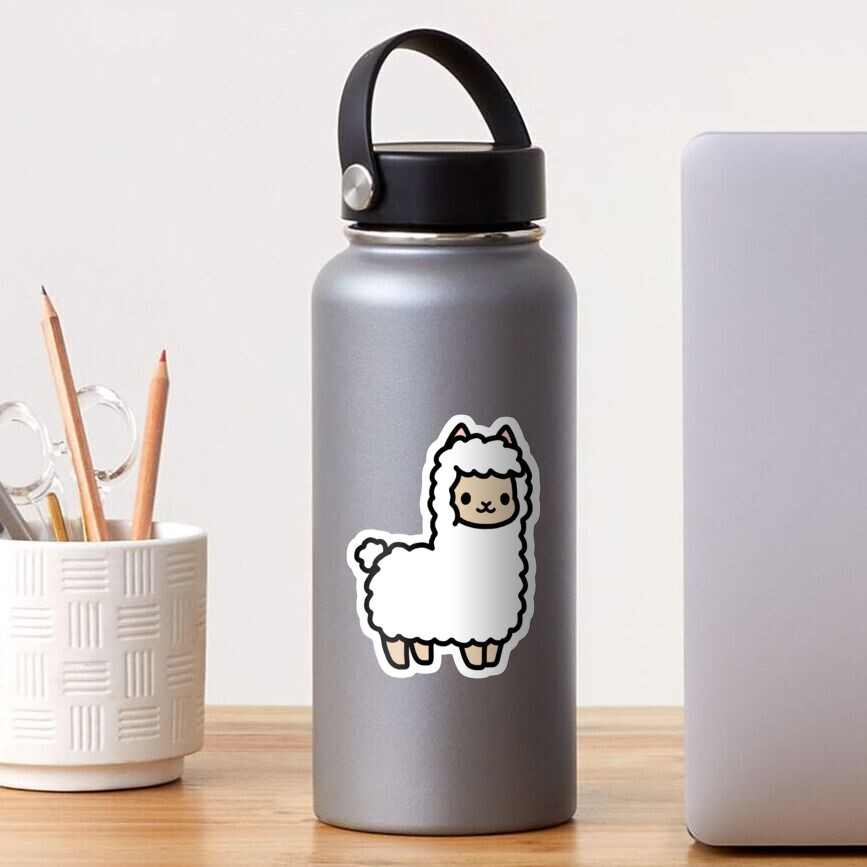 "Alpaca" Sticker for Sale by littlemandyart | Redbubble