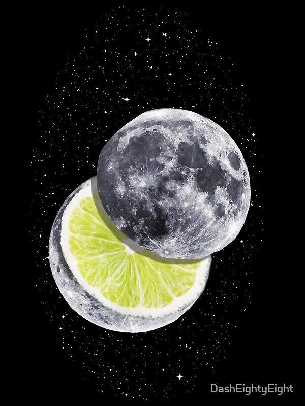 "Slice of the Moon" by DashEightyEight | Redbubble
