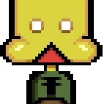 "Petscop guardian/paul" Sticker for Sale by scumbigula | Redbubble