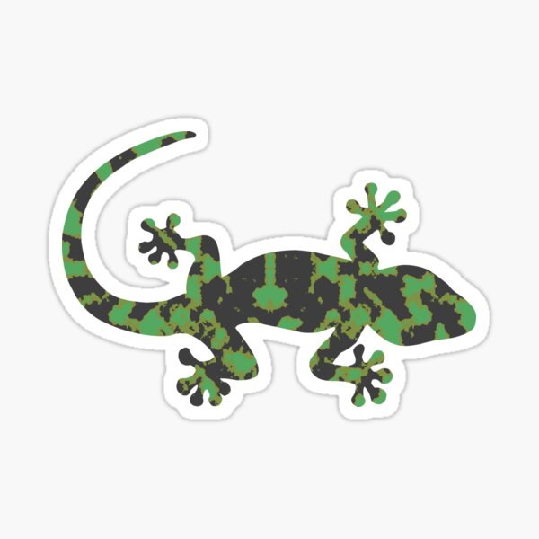 "Gecko" Sticker for Sale by KohThai | Redbubble