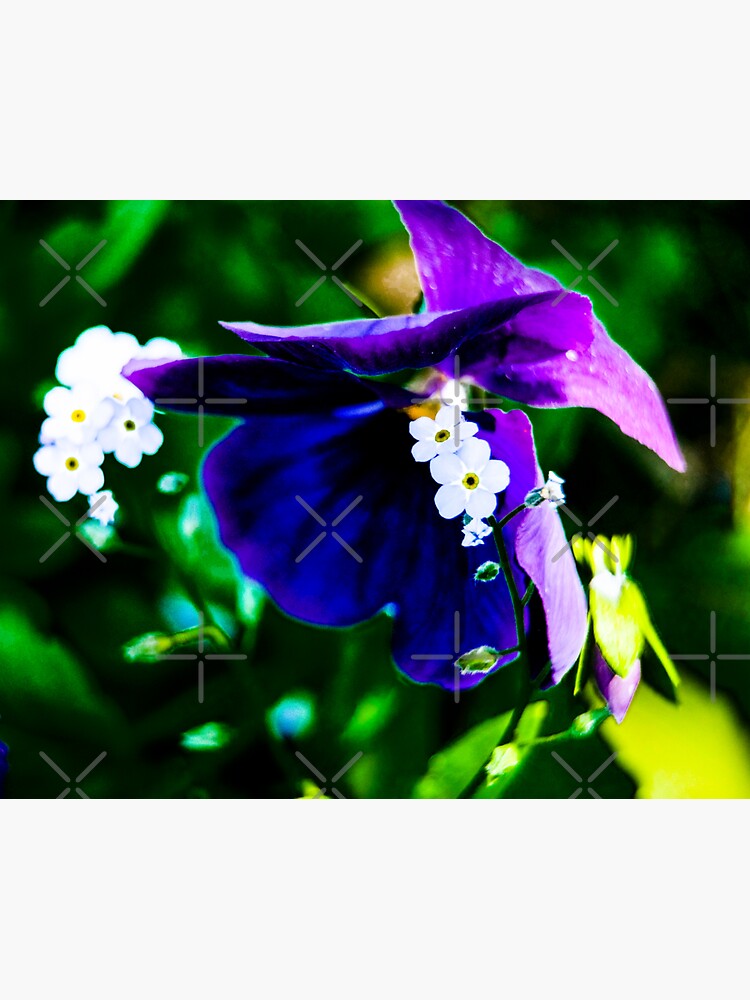 "Purple Flower Power" Sticker by CanadianWild418 | Redbubble