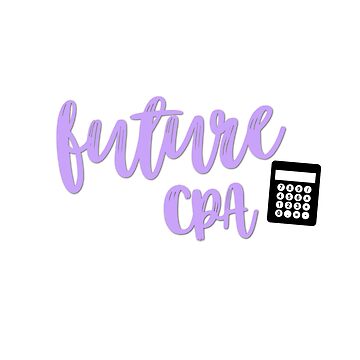 "Future CPA " Poster for Sale by allieweek | Redbubble