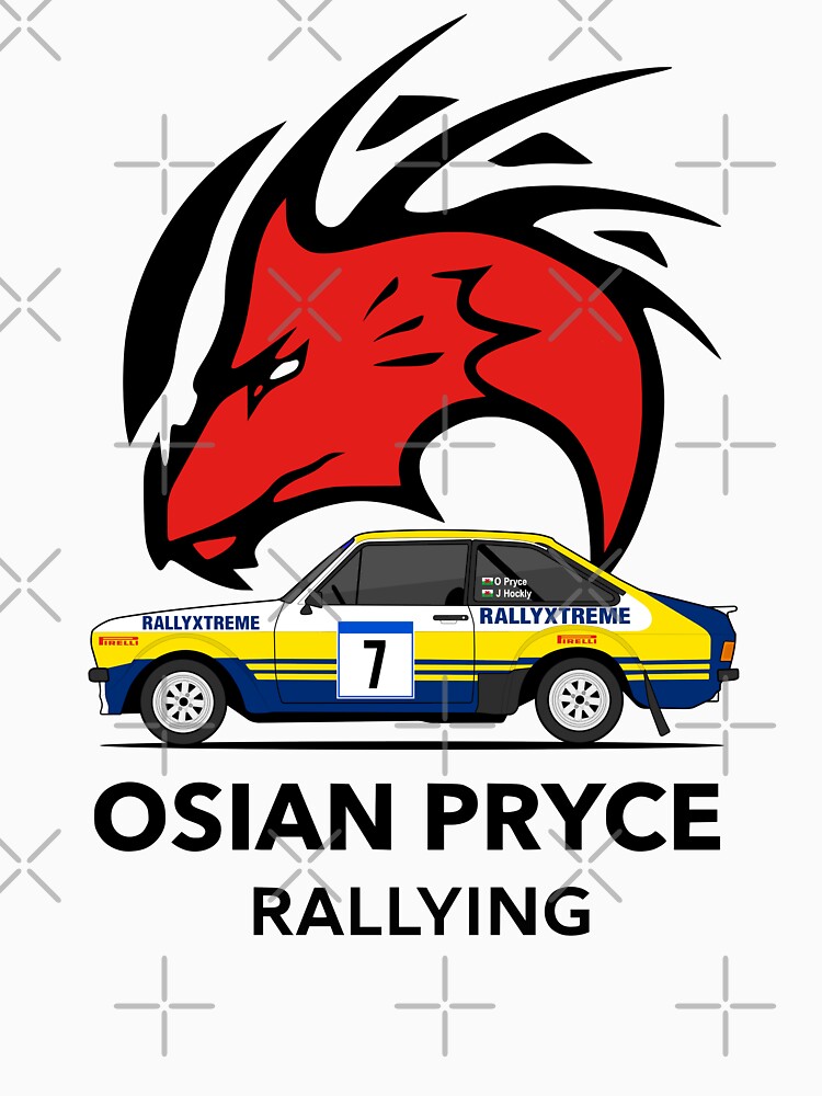 "Osian Pryce Mk2 side" T-shirt for Sale by purpletwinturbo | Redbubble ...