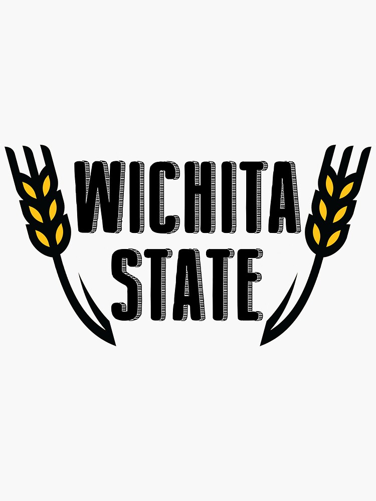 "wichita state" Sticker for Sale by emmabarge | Redbubble