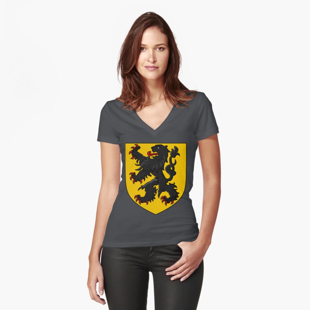 "Flanders - Coat of Arms" Essential T-Shirt for Sale by emperors-vault ...