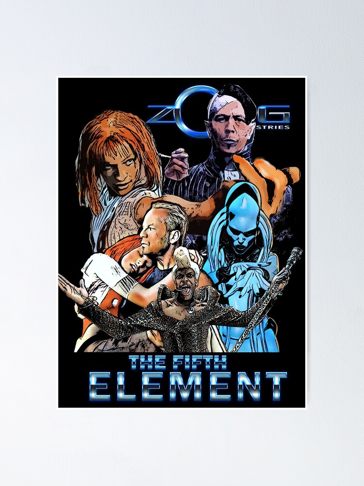 "the Fifth Element" Poster for Sale by JTK667 | Redbubble