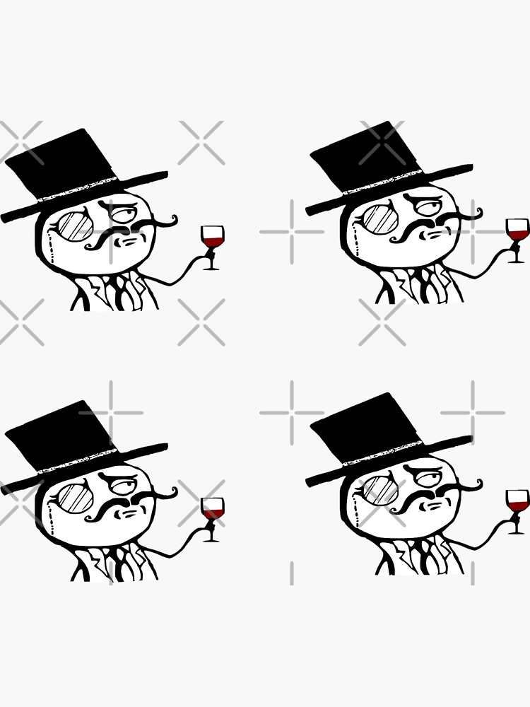 "Mister Meme Stickers" Sticker for Sale by tristahx | Redbubble