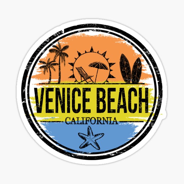 Venice Beach Stickers | Redbubble