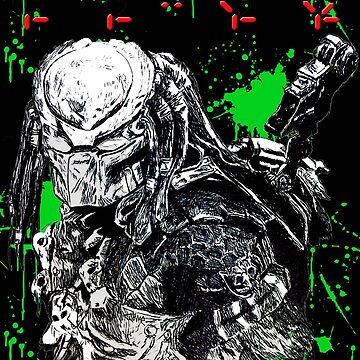 "the Predator" Sticker for Sale by American Artist | Redbubble