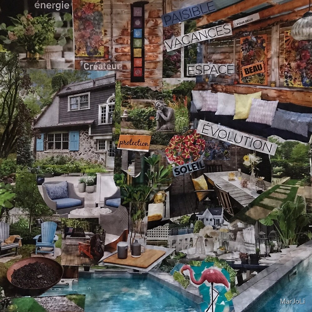 "Vision Board - Magic Collage" by MarJoLi | Redbubble