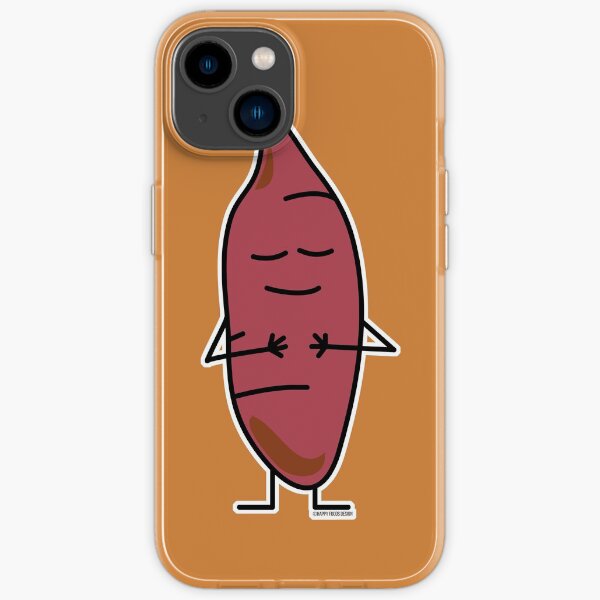 "Sweet Potato Yam Yams Potatoes happy baked roasted" iPhone Case for ...