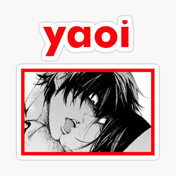 "yaoi Kiss" Sticker for Sale by Dealistas | Redbubble