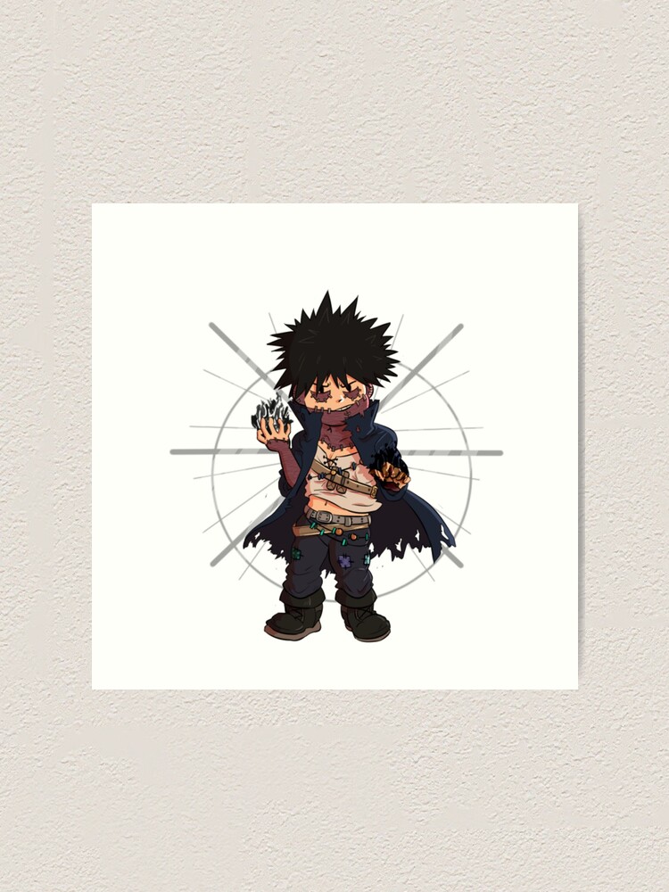 "BNHA Dabi Fantasy AU" Art Print by kikokayk | Redbubble