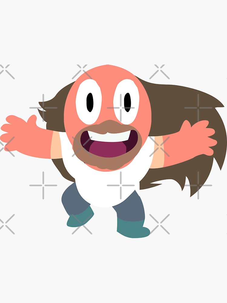 "Amethyst Greg-ified" Sticker for Sale by SmirkingDesigns | Redbubble