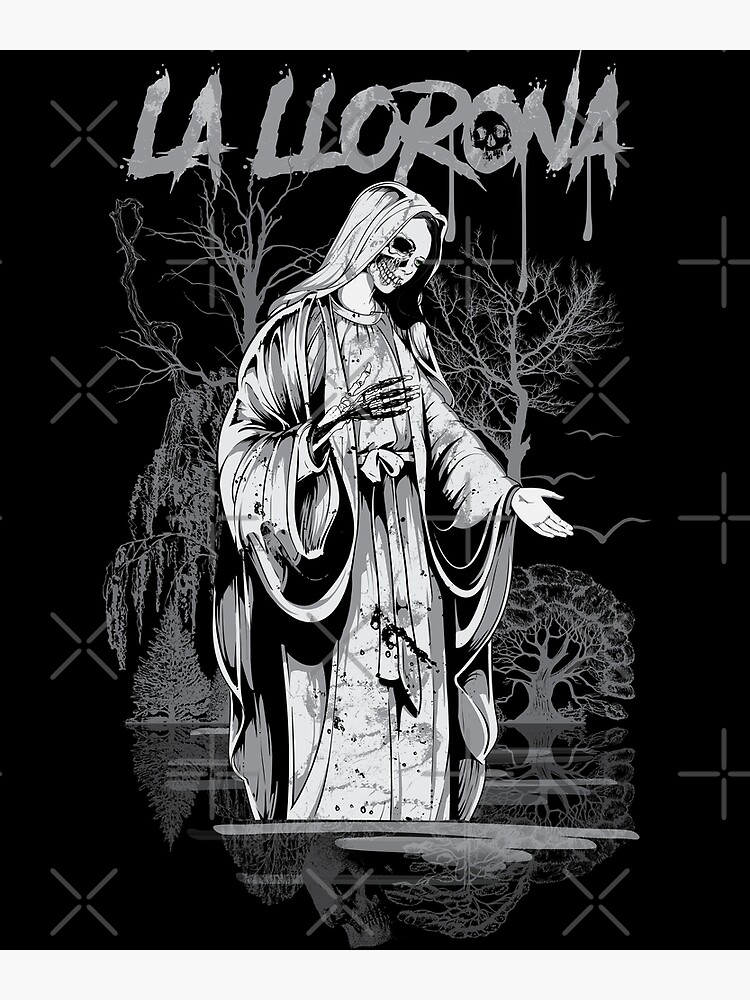 "La Llorona Gothic Scary Story Latin Folk Legend" Canvas Print for Sale ...