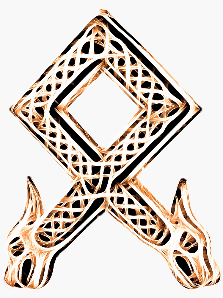 "Odin Rune" Sticker for Sale by jonthebon | Redbubble