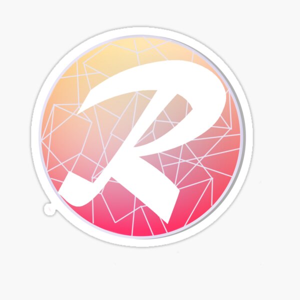 "Letter R" Sticker for Sale by design-yuko | Redbubble