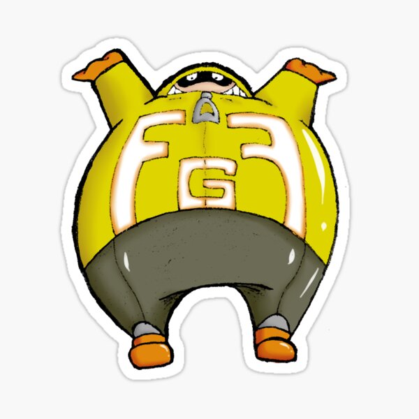 "Fatgum" Sticker for Sale by Shickzander | Redbubble