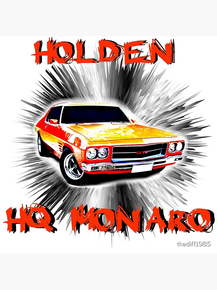 "holden hq monaro gts" Art Print for Sale by thediff1985 | Redbubble