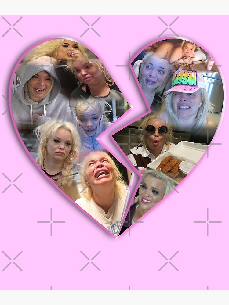 "Trisha Paytas Crying Breakdown Collage" Art Print for Sale by ...