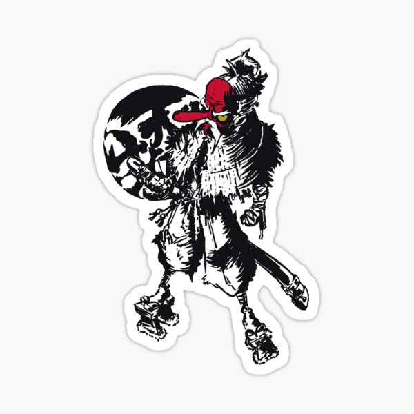 "Tengu" Sticker by itadakki | Redbubble