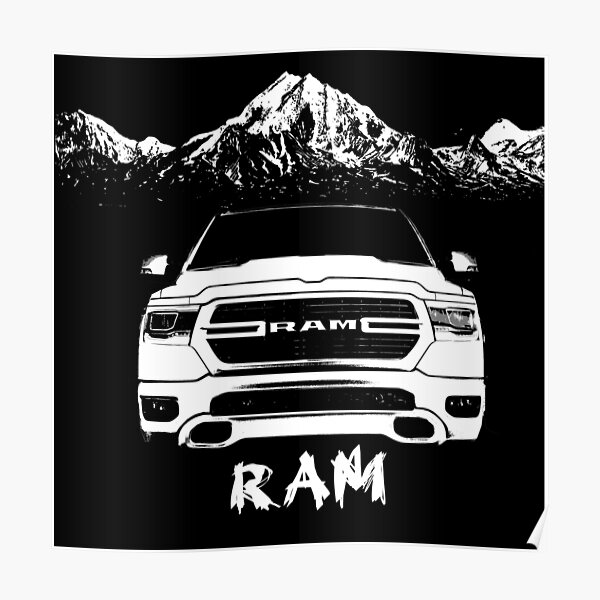Dodge Ram 1500 Posters | Redbubble