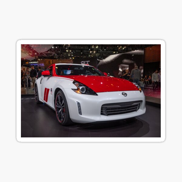 "370Z 50th" Sticker for Sale by barkeypf | Redbubble
