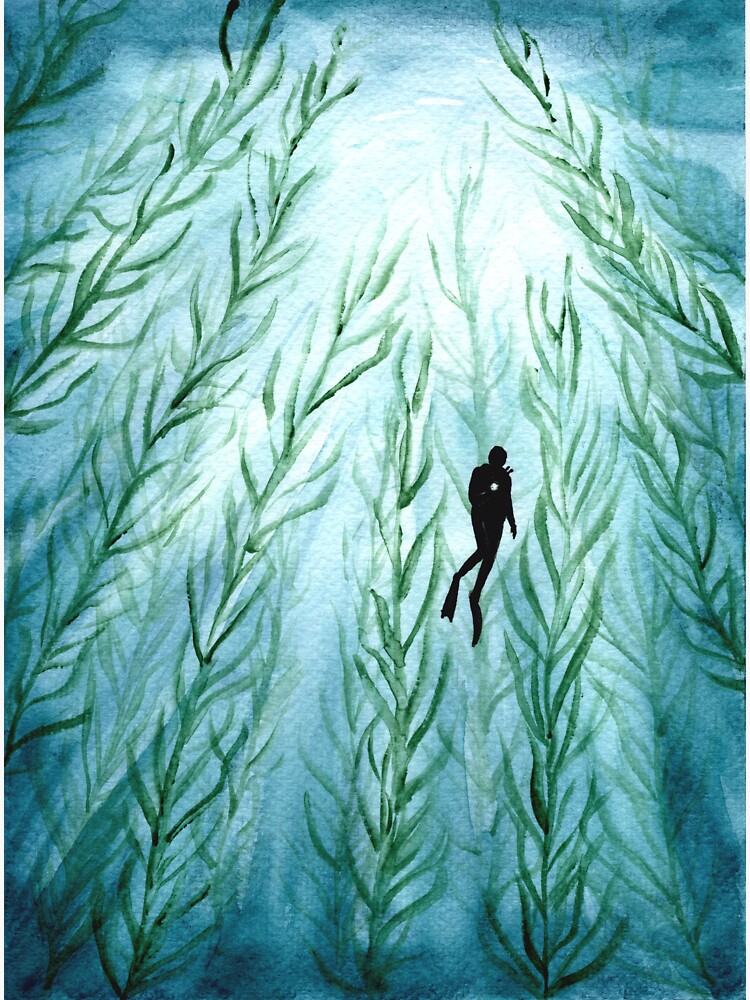 "Deep dive" Sticker for Sale by em0cean | Redbubble