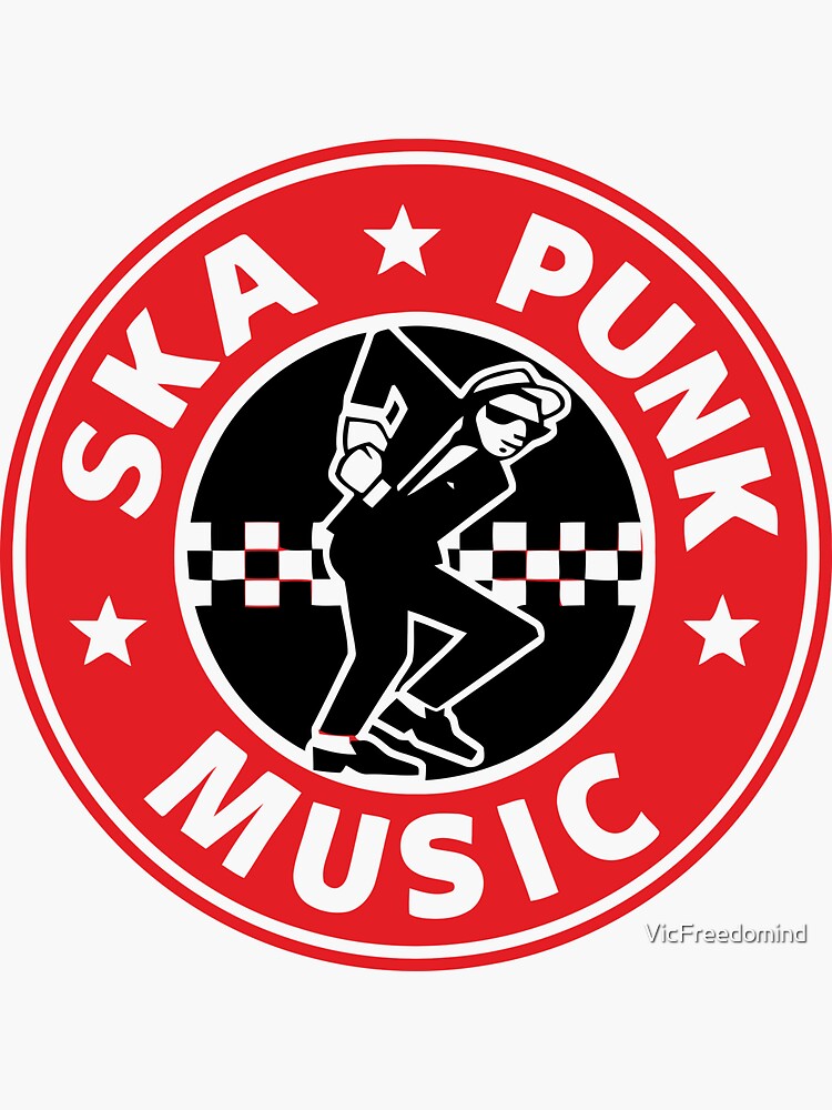 Sticker « Ska Punk Music », par VicFreedomind | Redbubble
