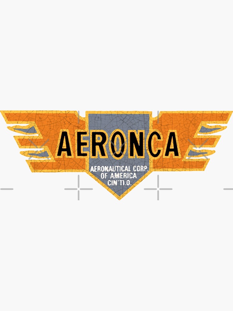 "Aeronca Aircraft USA" Sticker for Sale by Centuryvault | Redbubble