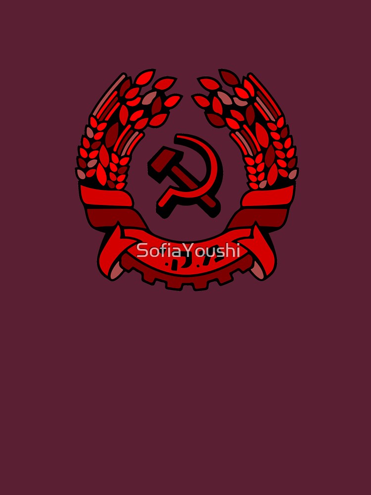 "Maki Rakah Israel communist party coat of arms hammer sickle" T-shirt ...