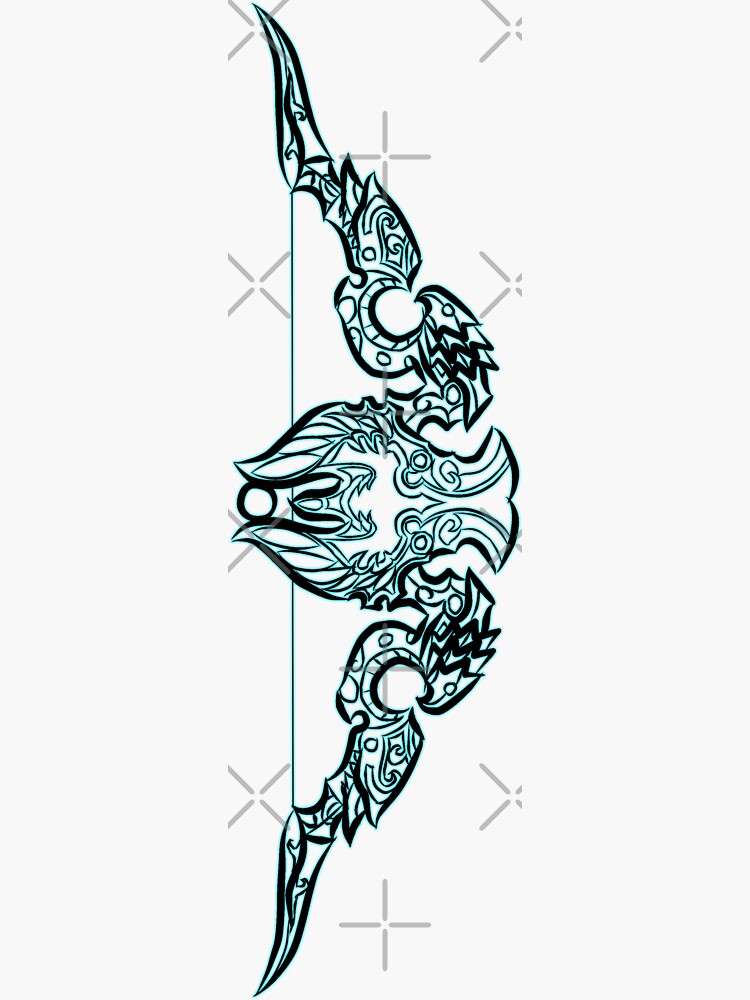 "Thori'dal" Sticker for Sale by DeLyss-Iouz | Redbubble