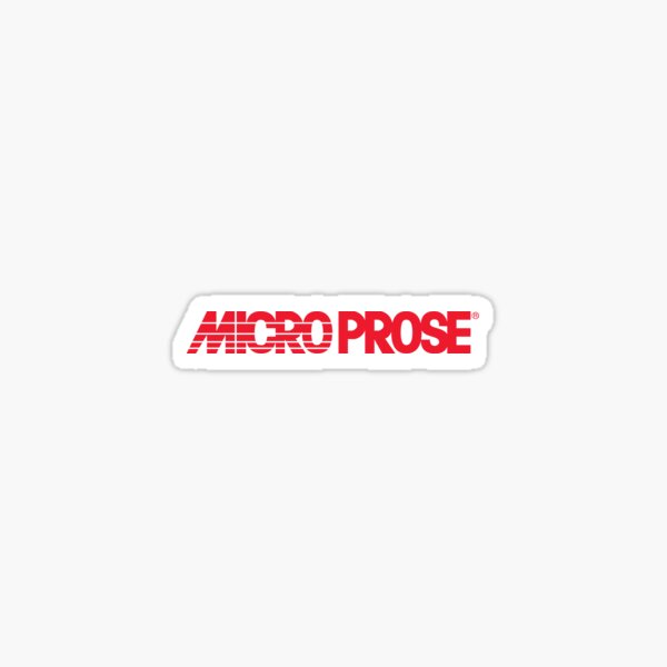 "Micro Prose Logo " Sticker for Sale by VikingElf | Redbubble
