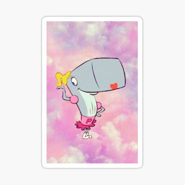 "SpongeBob Squarepants aesthetic | Pearl" Sticker for Sale by Jabelss ...