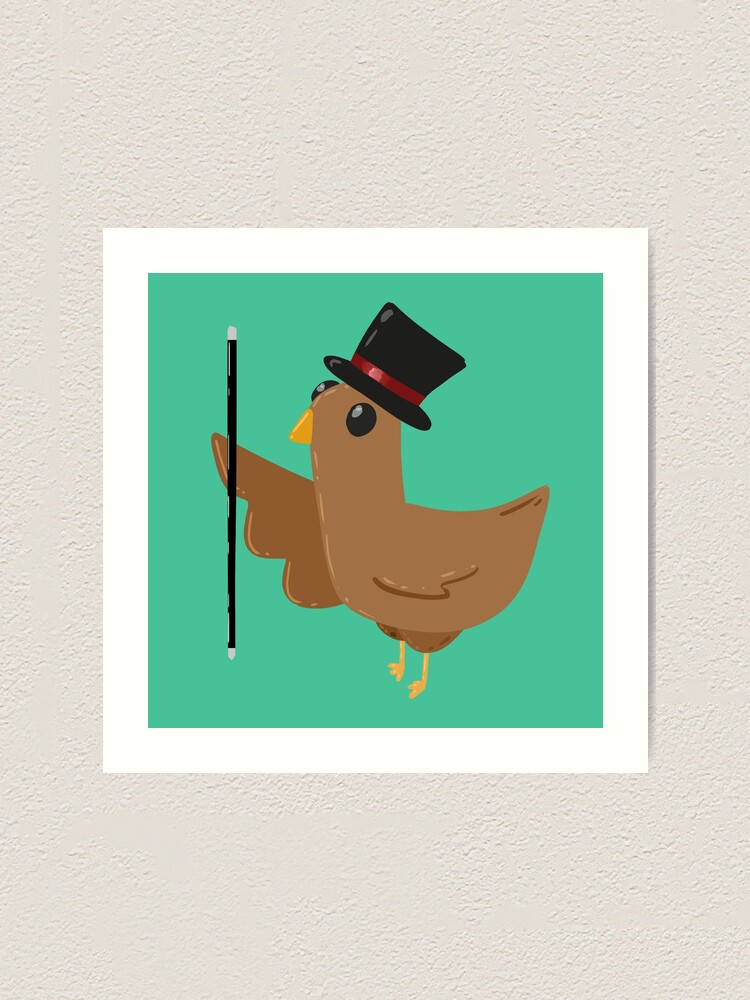 "Chicken Magician" Art Print for Sale by lance-doodles | Redbubble