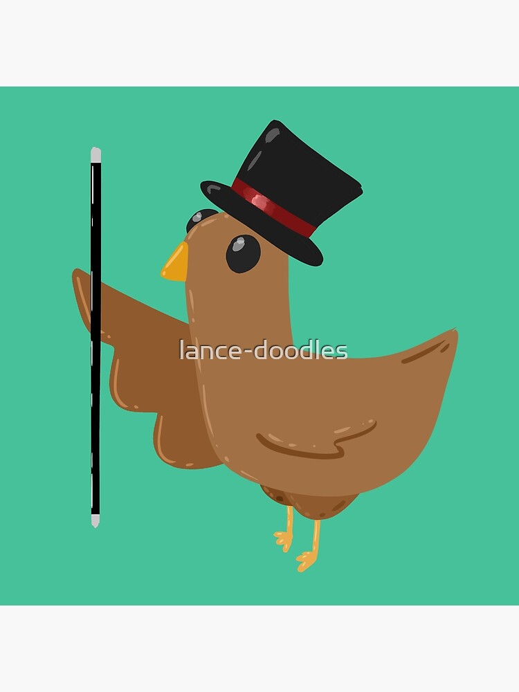 "Chicken Magician" Art Print for Sale by lance-doodles | Redbubble