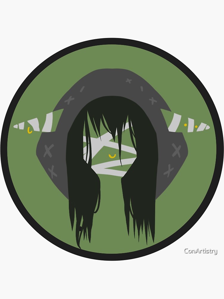 "Nott Minimalist Portrait" Sticker for Sale by ConArtistry | Redbubble
