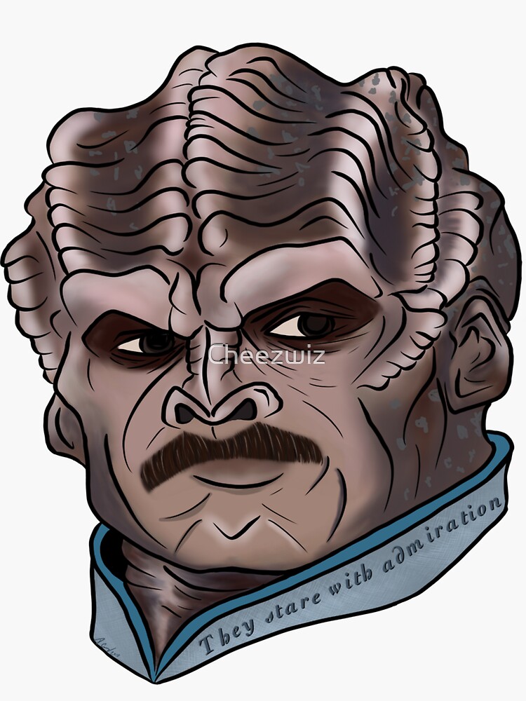 " Facial hair bortus" Sticker for Sale by Cheezwiz | Redbubble