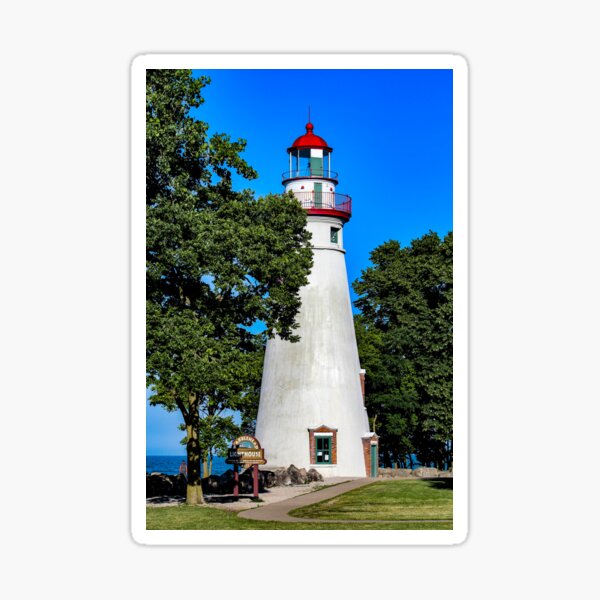 "Marblehead Lighthouse Station" Sticker by BobHardy | Redbubble