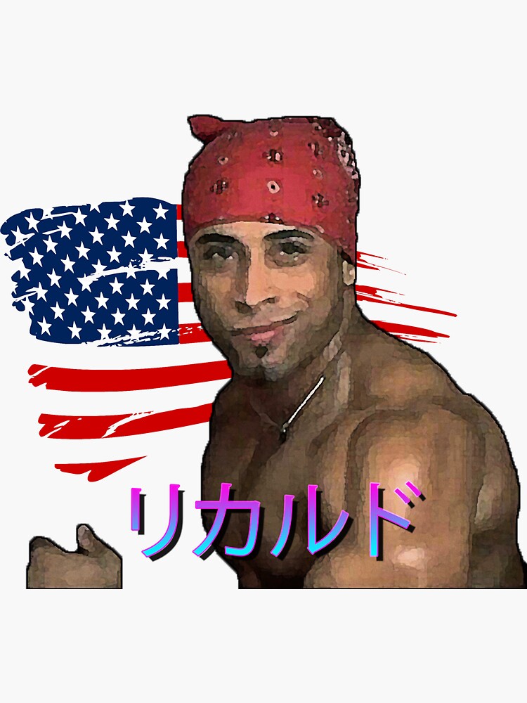 "Ricardo Milos" Sticker for Sale by bluelagoon90 | Redbubble