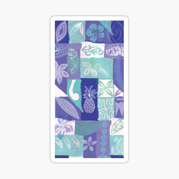 "Samoan Tapa Designs" Sticker by sunnthreads | Redbubble