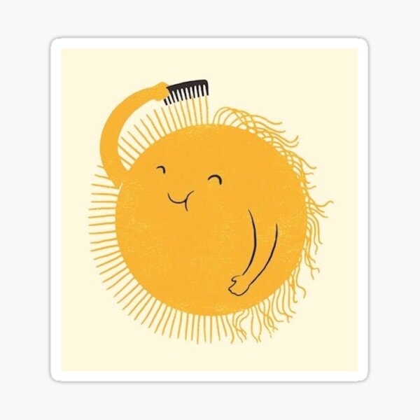 "sun rays" Sticker by s-beiter | Redbubble