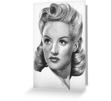"Betty Grable" by Karen Townsend | Redbubble