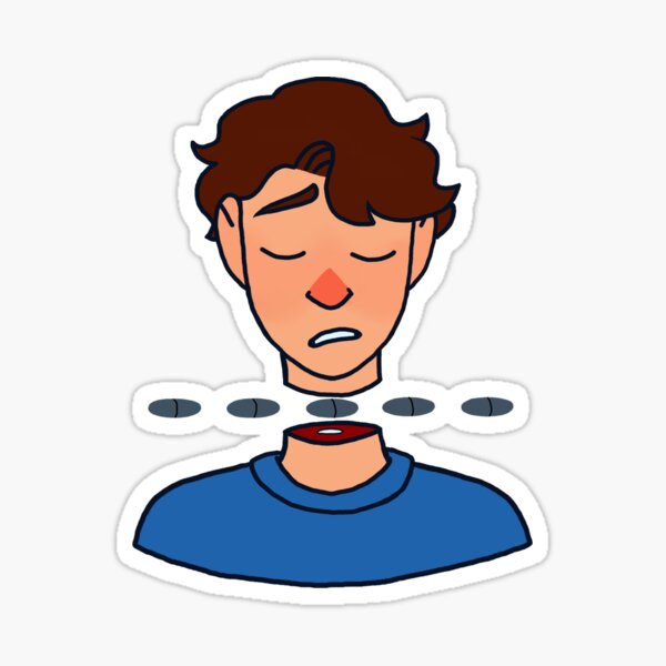 "Not Quite Myself" Sticker for Sale by Jason-Penton | Redbubble