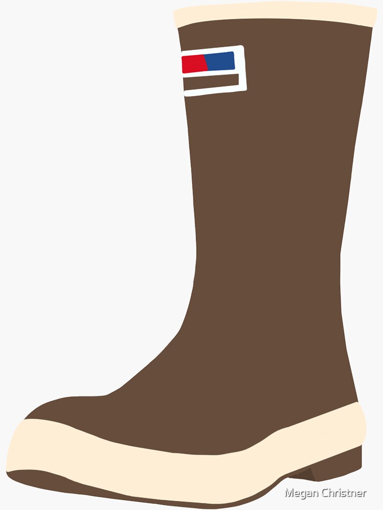 "Xtra Tuff boot" Sticker for Sale by mkchristner | Redbubble
